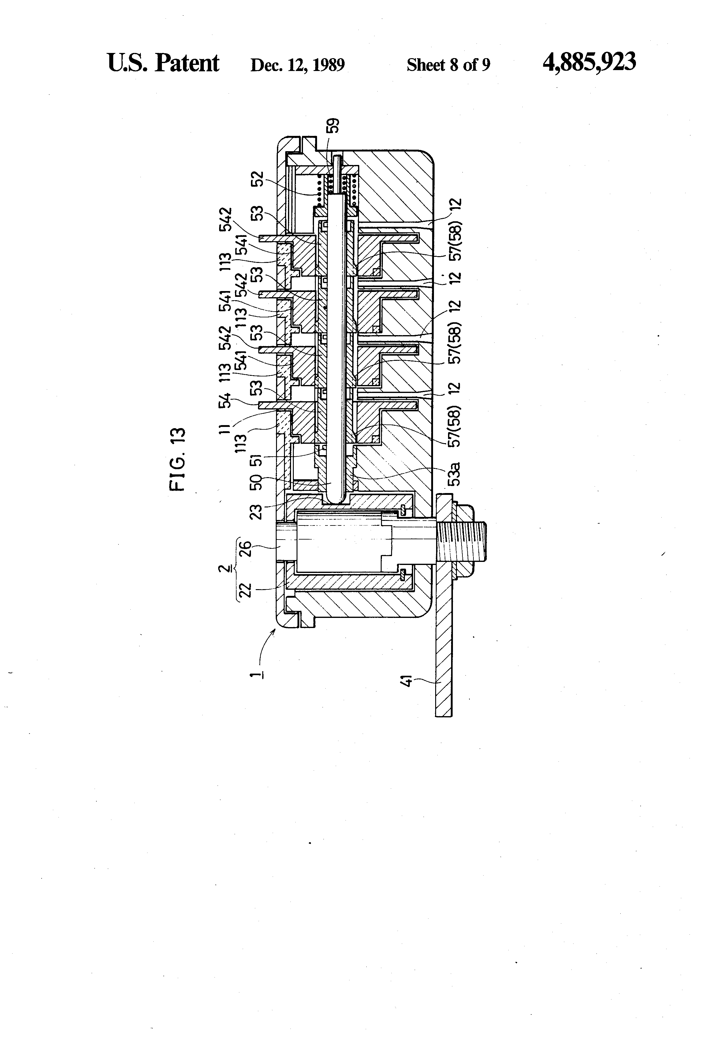 Patent US4885923 - Combination lock - Google Patents