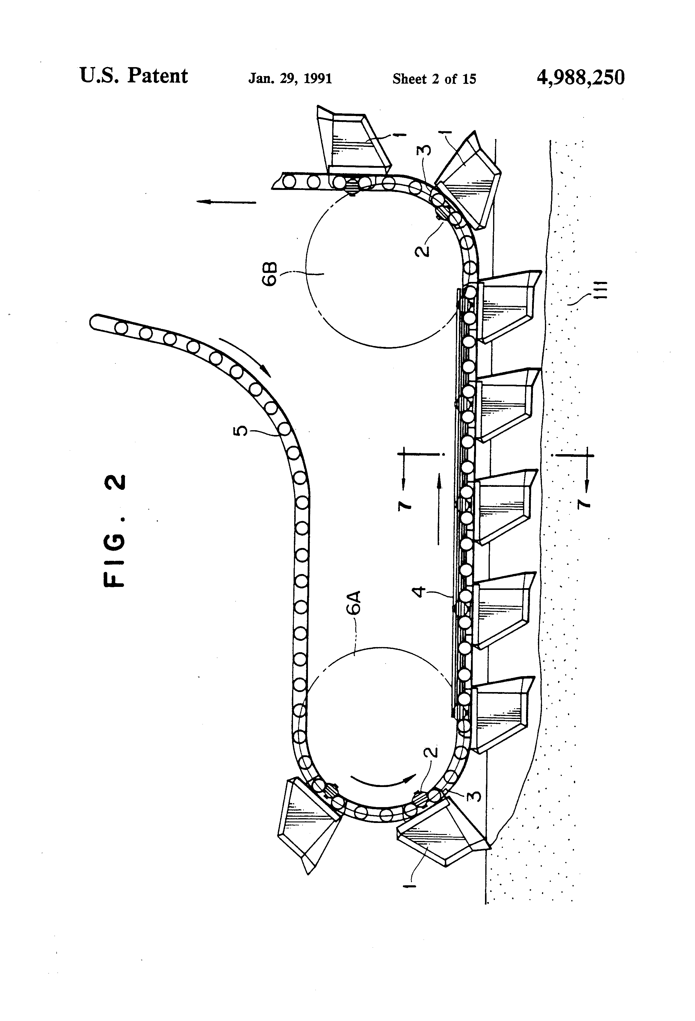 Unloader Bucket Patents Elevator Ship Continuous Sketch Coloring Page