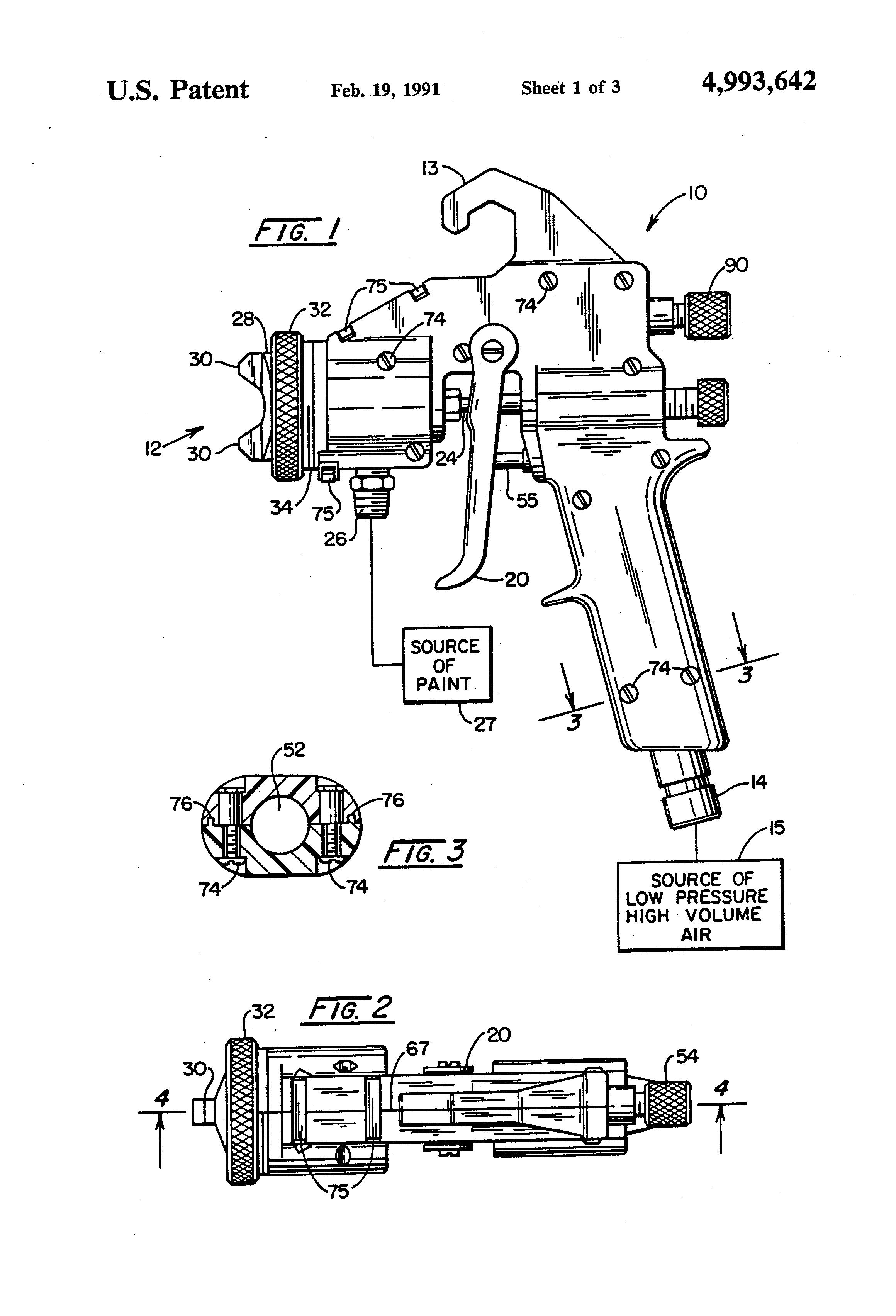 Gun Paint Patents Spray Drawing Sketch Coloring Page