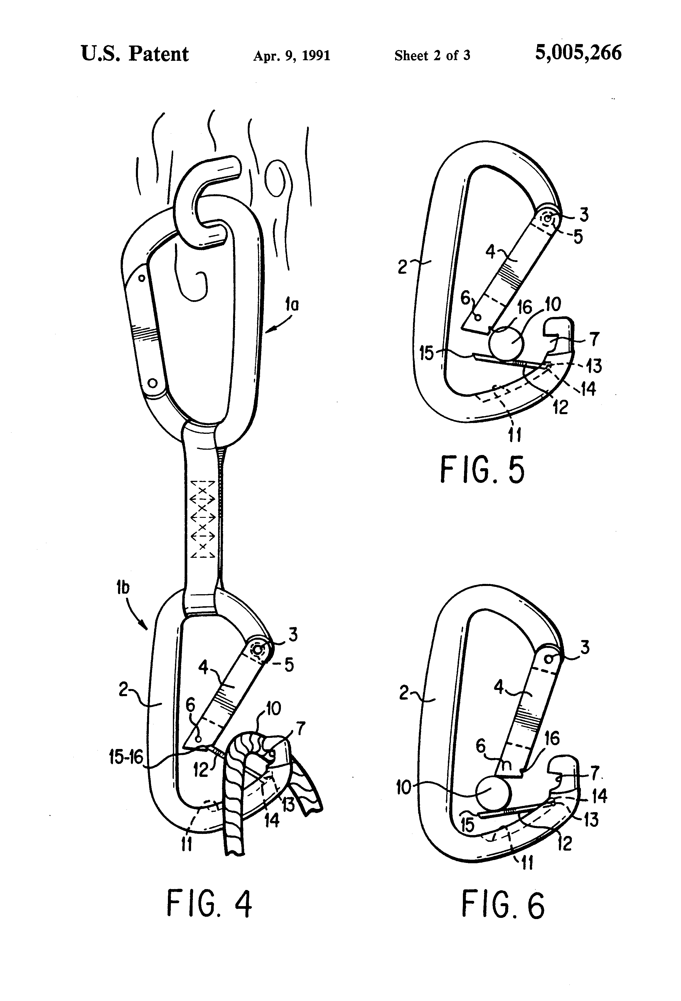 Carabiner Patent Drawing Patents Sketch Coloring Page