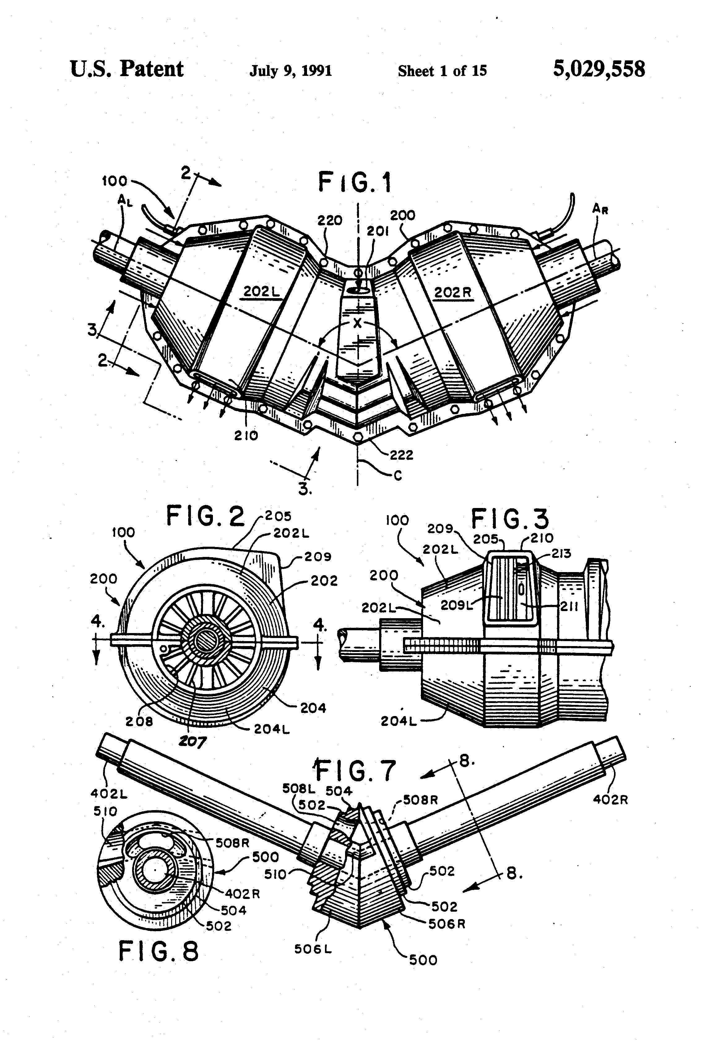 Patent US5029558 - Rotary vee engine - Google Patents