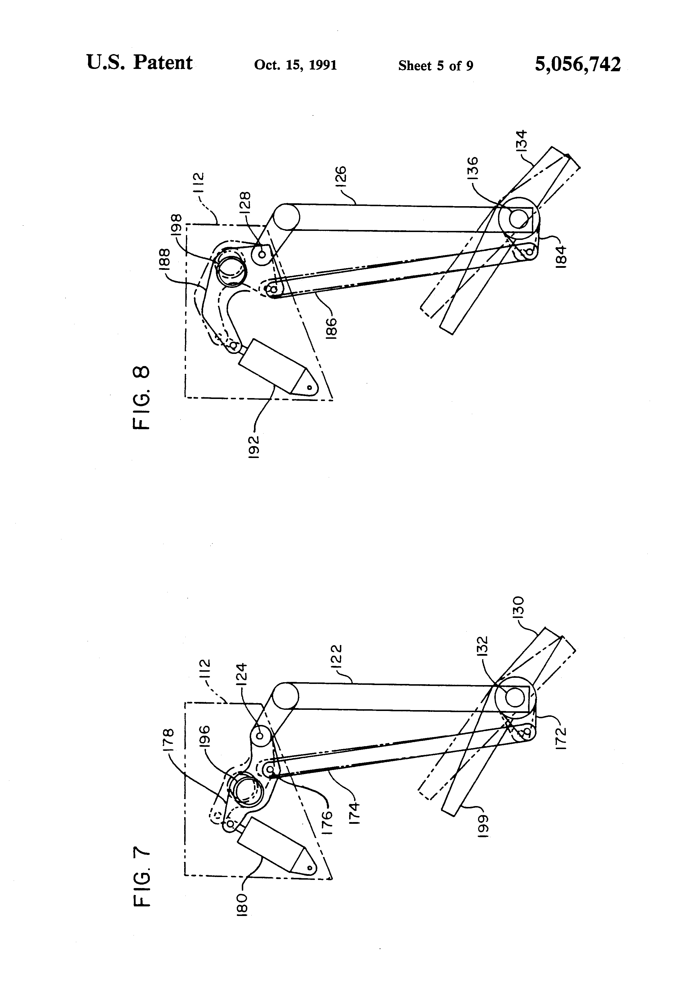 Patent US5056742 - Modular rudder pedal and brake control assembly for ...