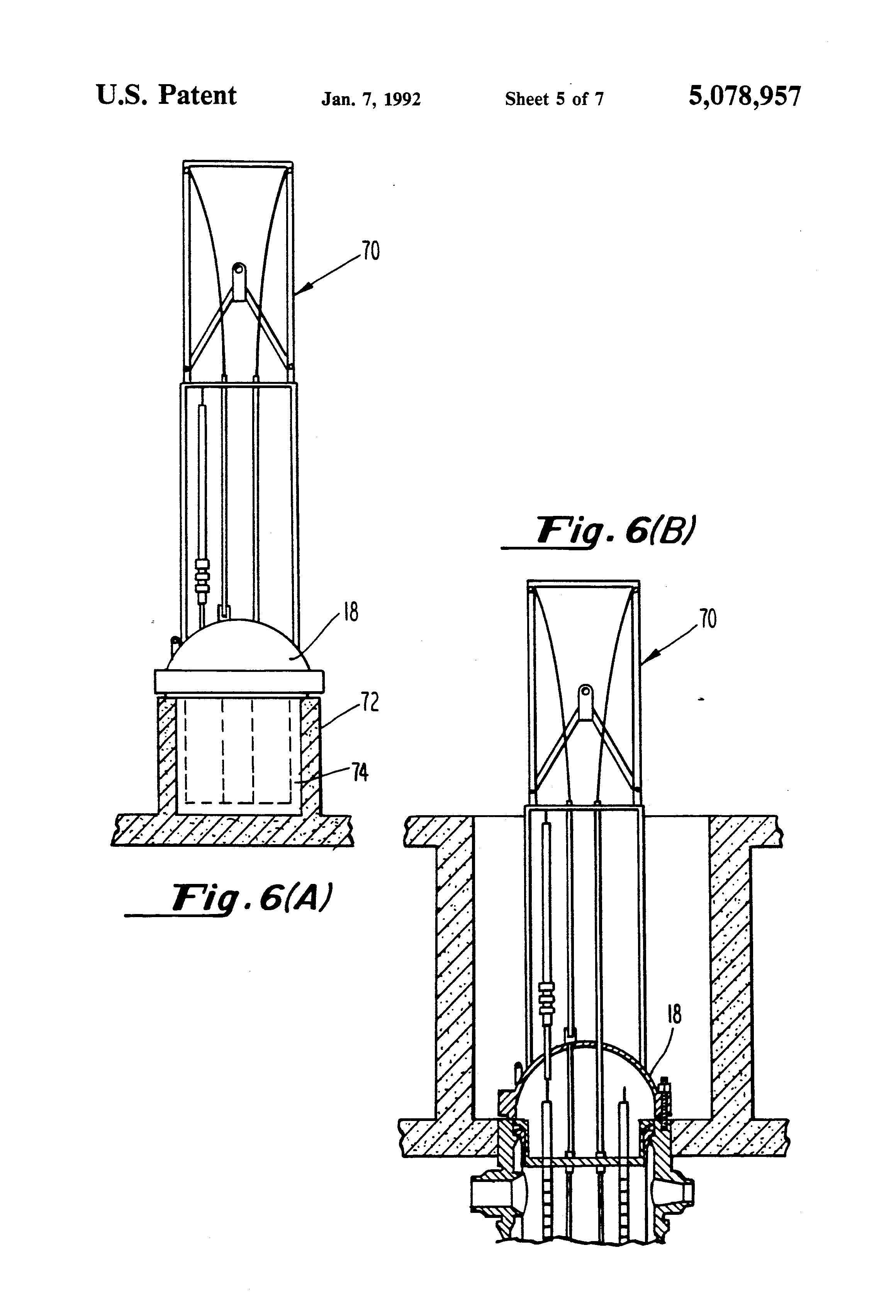 Patent US5078957 - Incore instrumentation system for a pressurized ...