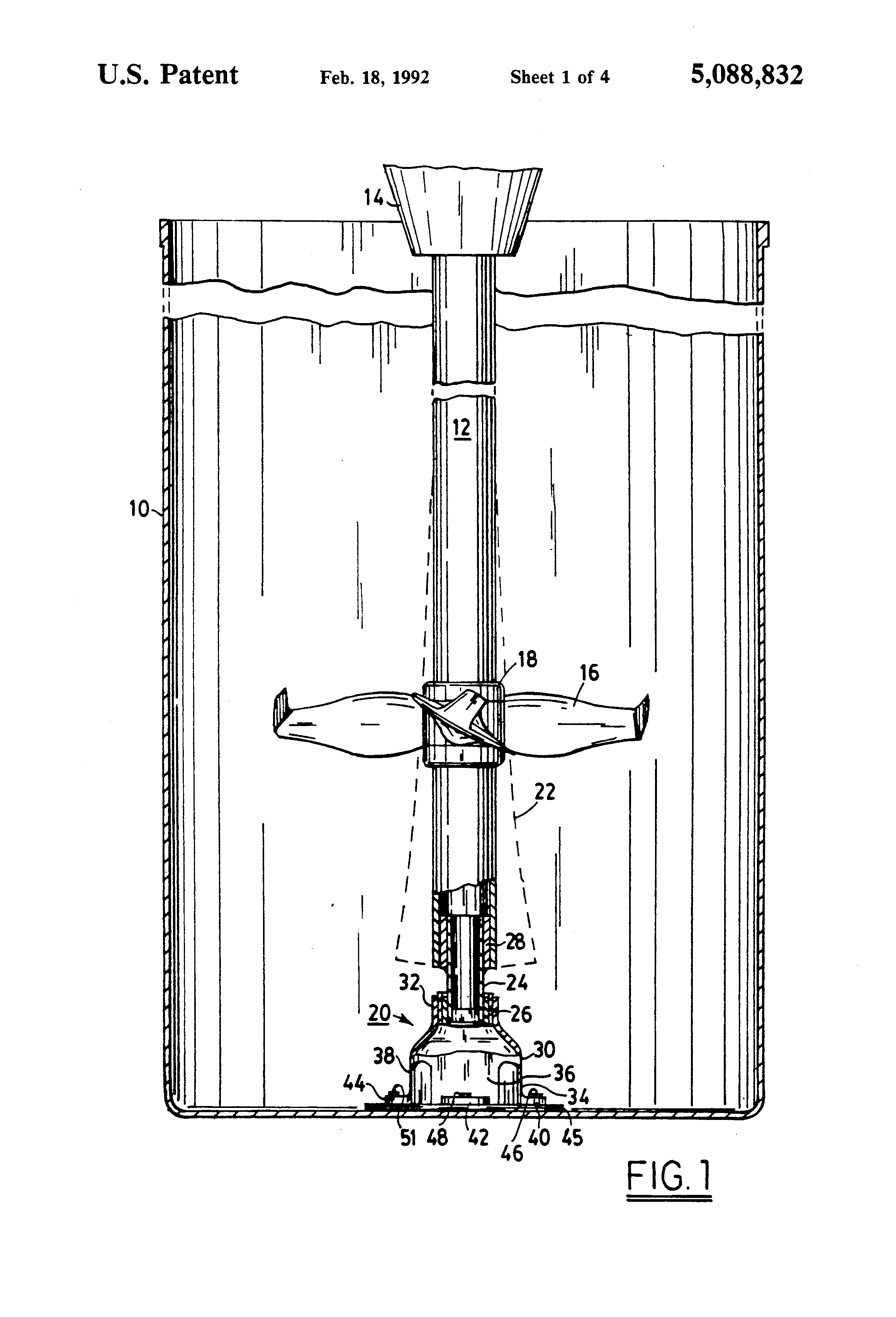 Patent US5088832 - Steady bearing apparatus for the free end of the ...