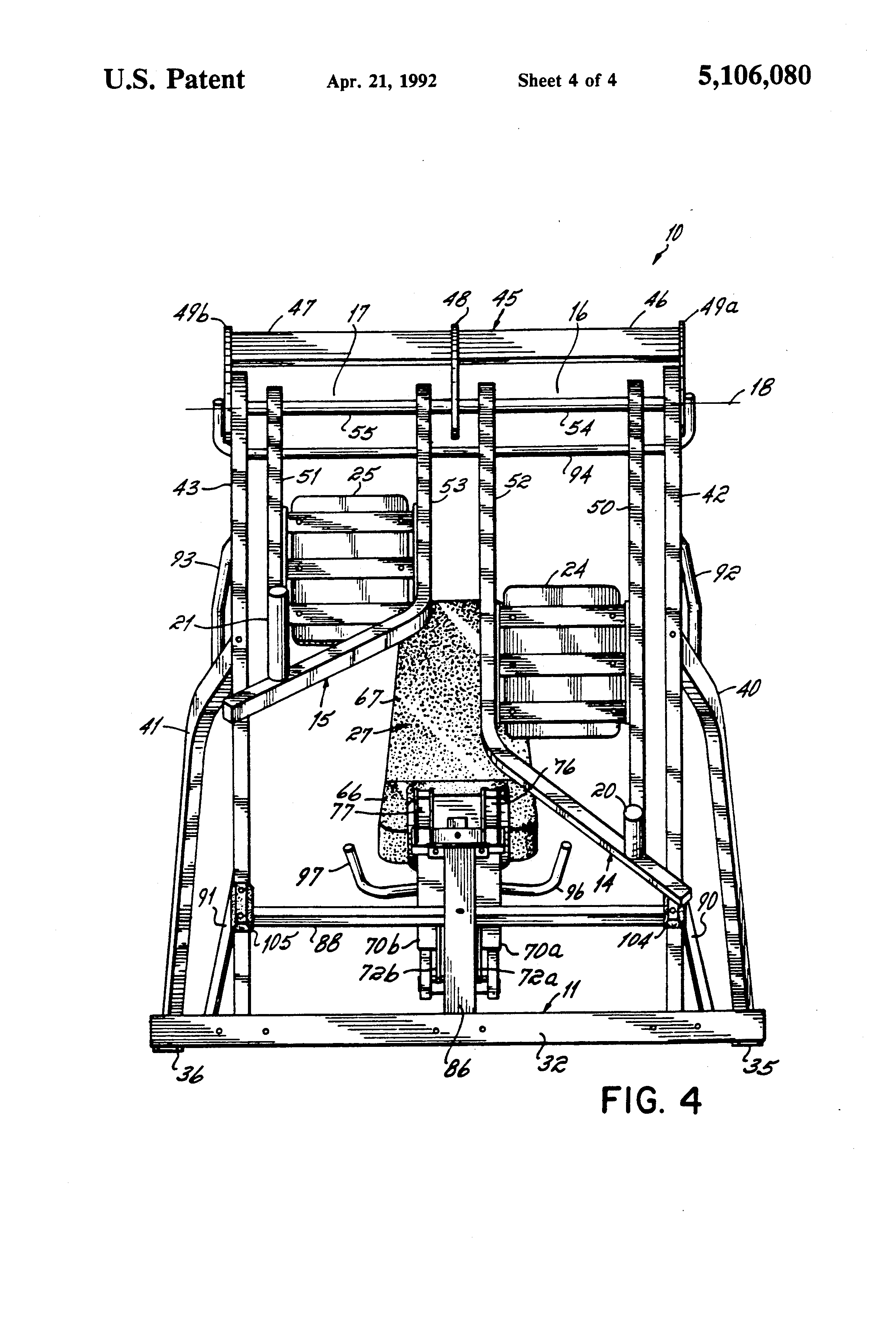 Leg Press Machine Drawing