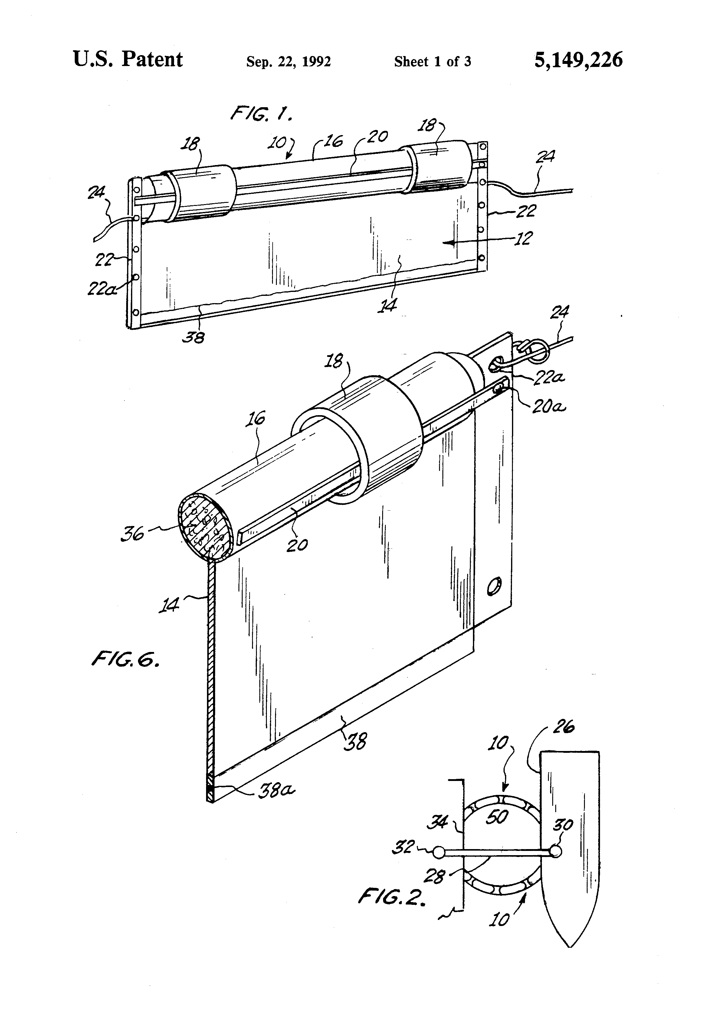 Patent US5149226 - Flexible oil spill containment boom - Google Patents