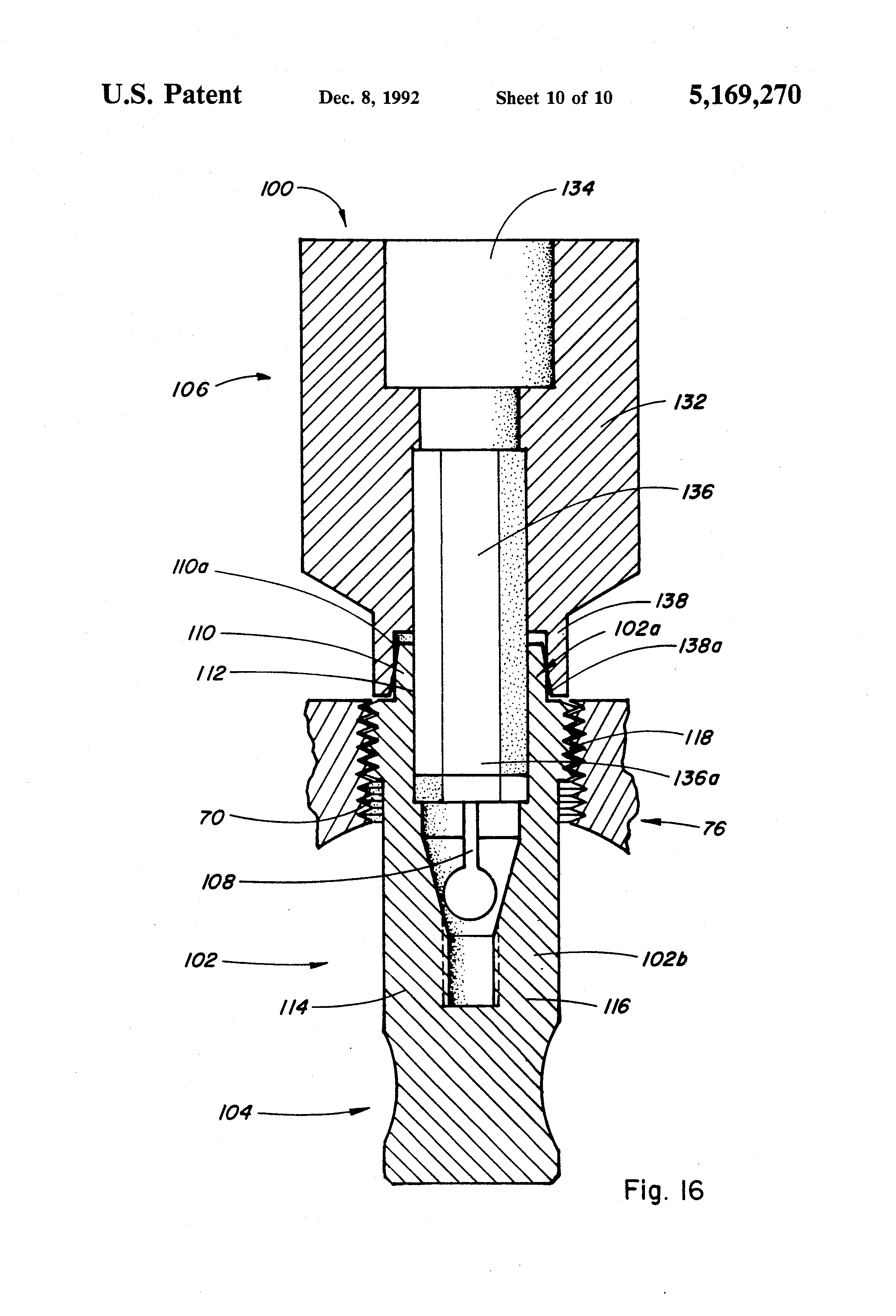 Patent US5169270 - Compressible screw-type locking mechanism - Google ...