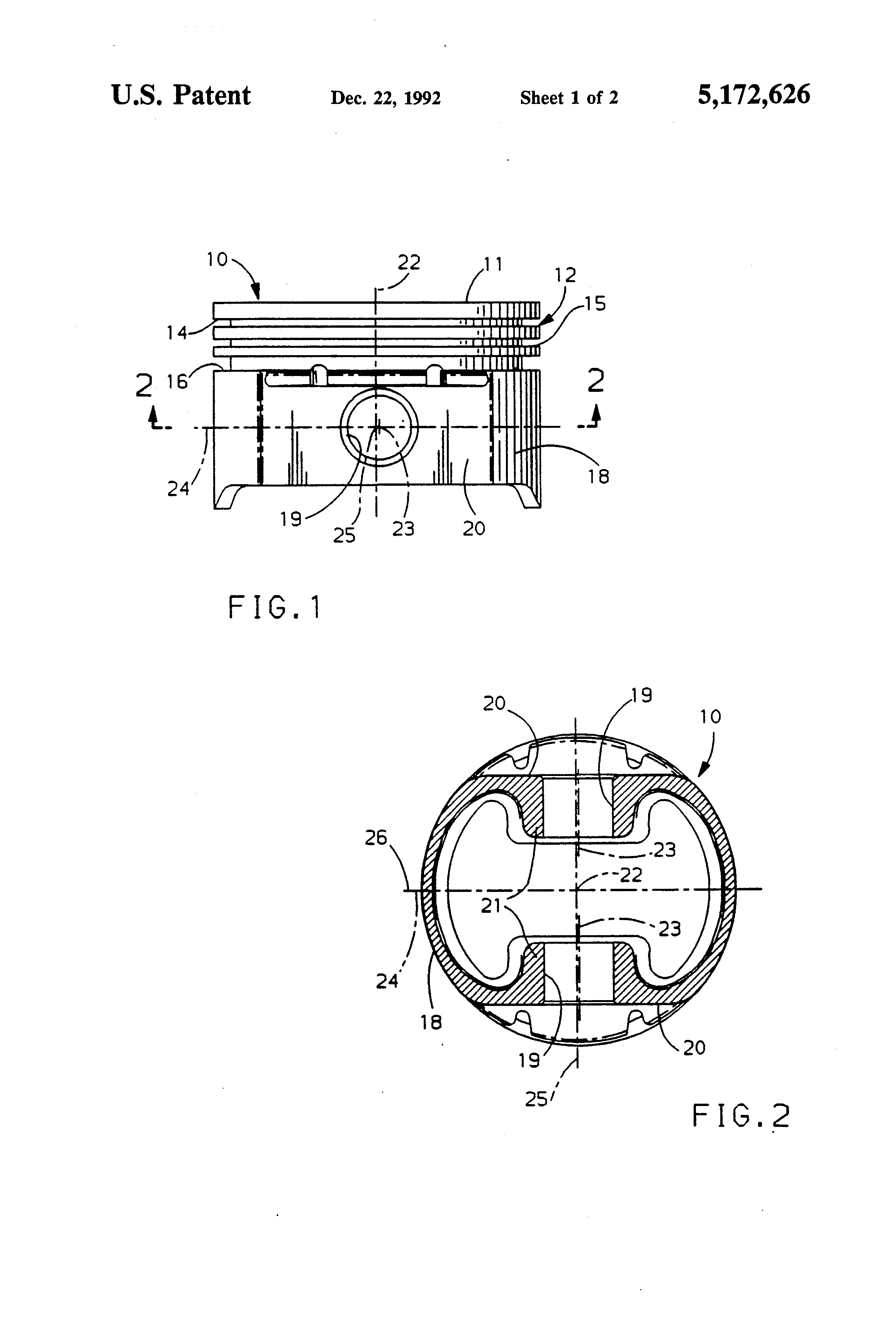Patents Piston Assembly Sketch Coloring Page