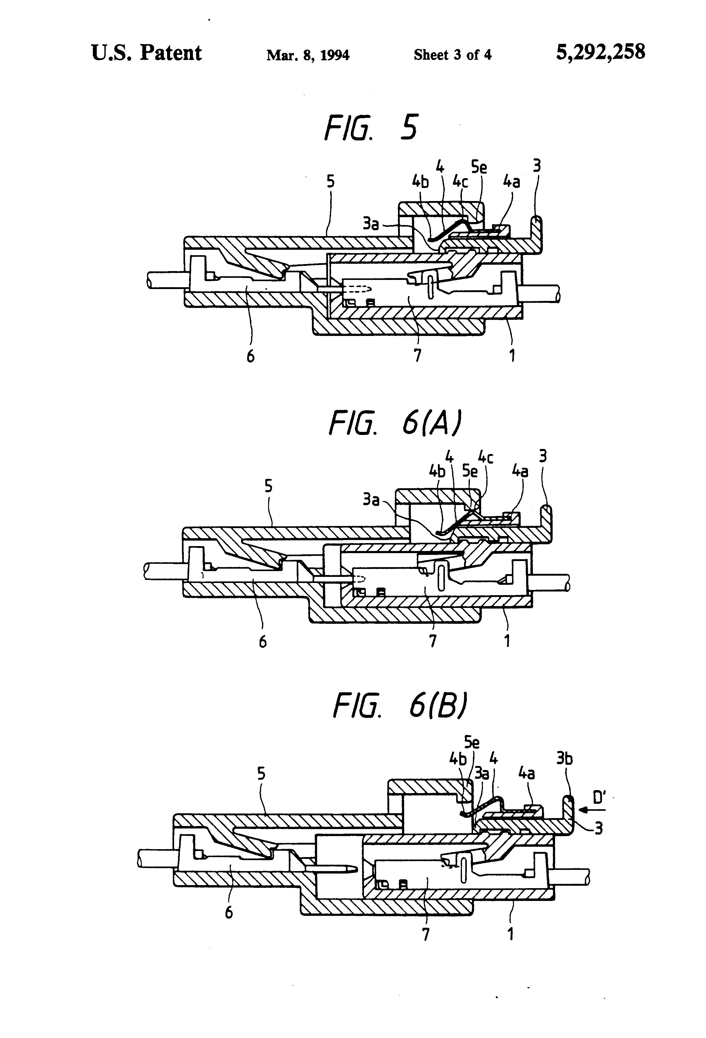 Patent US5292258 - Connector assembly's locking mechanism - Google Patents