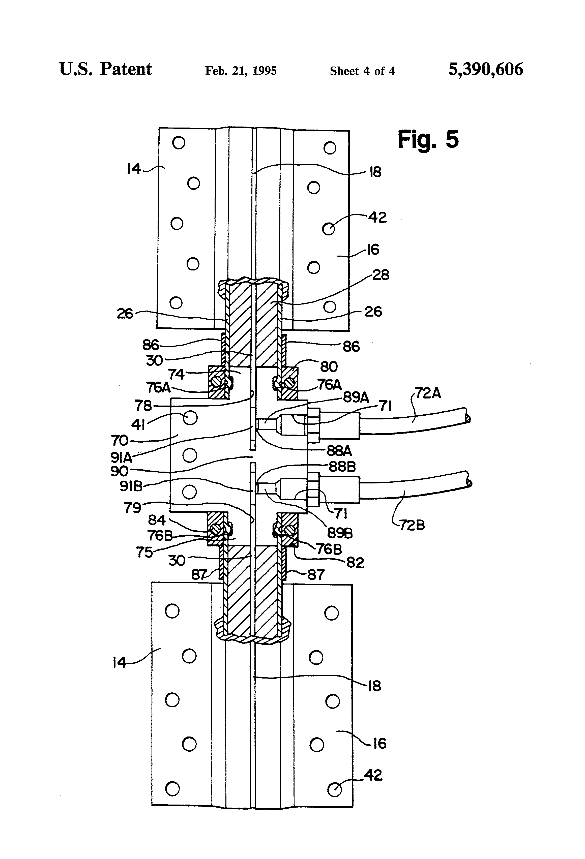 Separation Patents Joint Frangible System Sketch Coloring Page