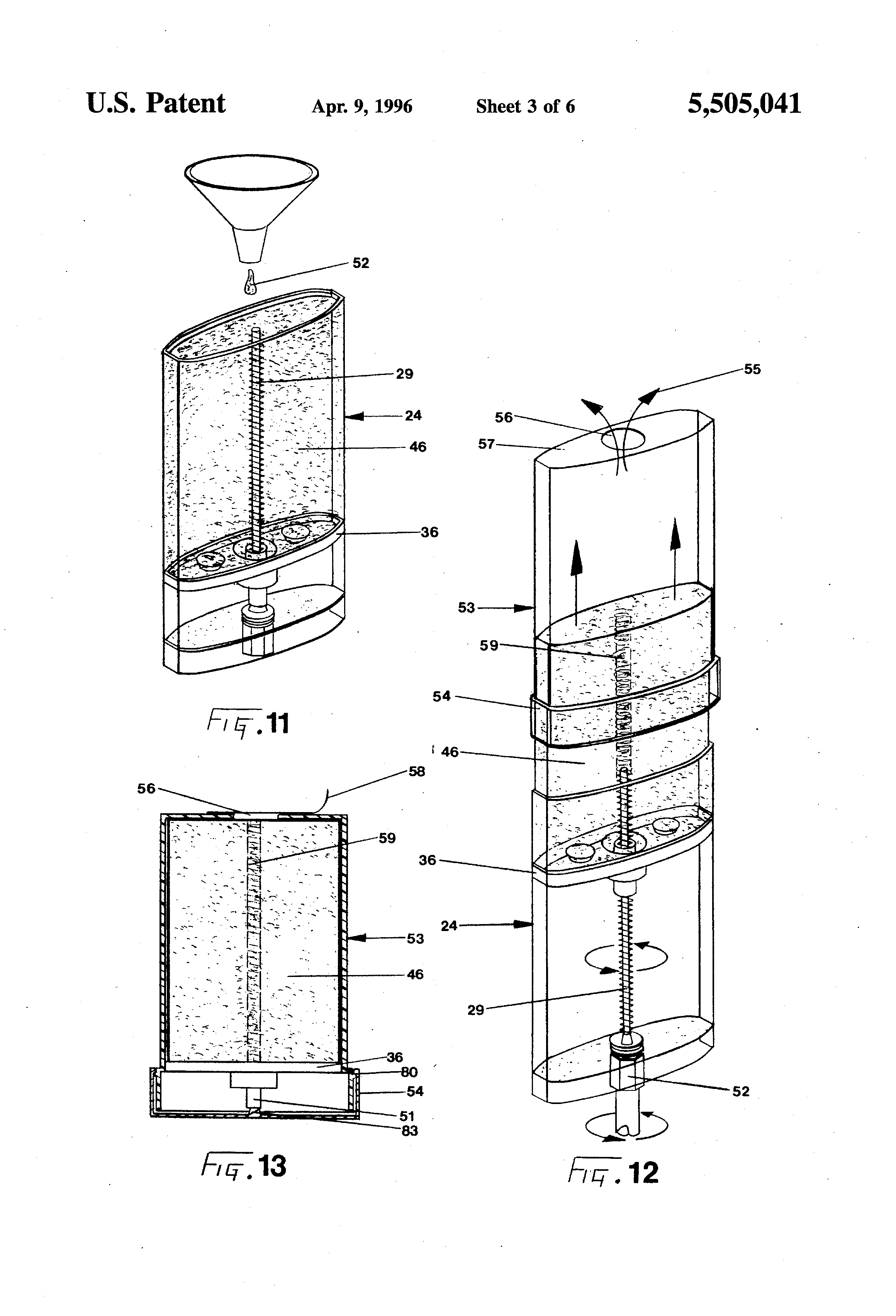 Patent US5505041 - Method for producing deodorant/antiperspirant still ...