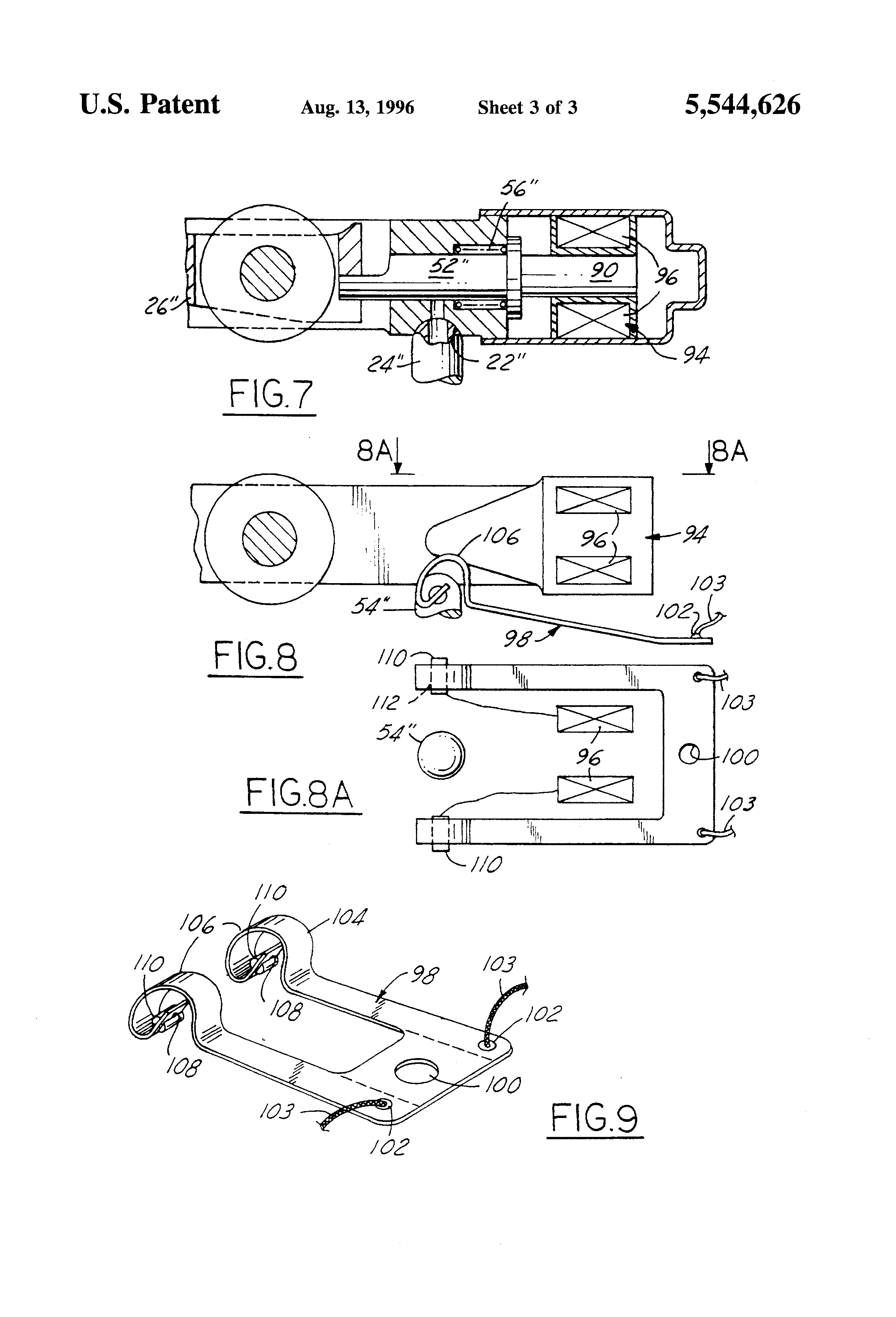 Patent US5544626 - Finger follower rocker arm with engine valve ...