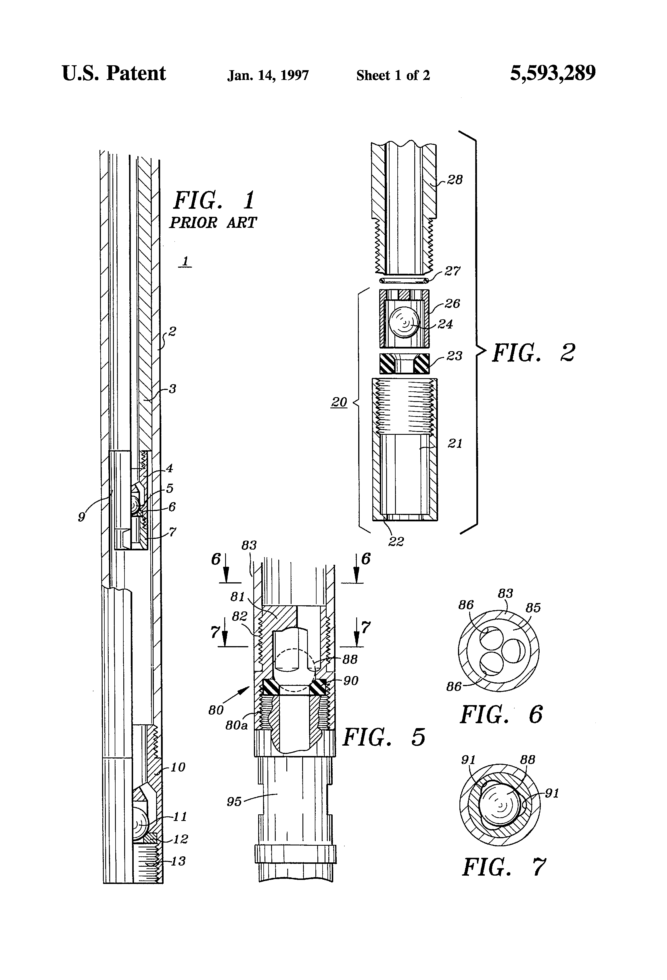 Patent US5593289 - Standing valve assembly for sucker rod operated ...