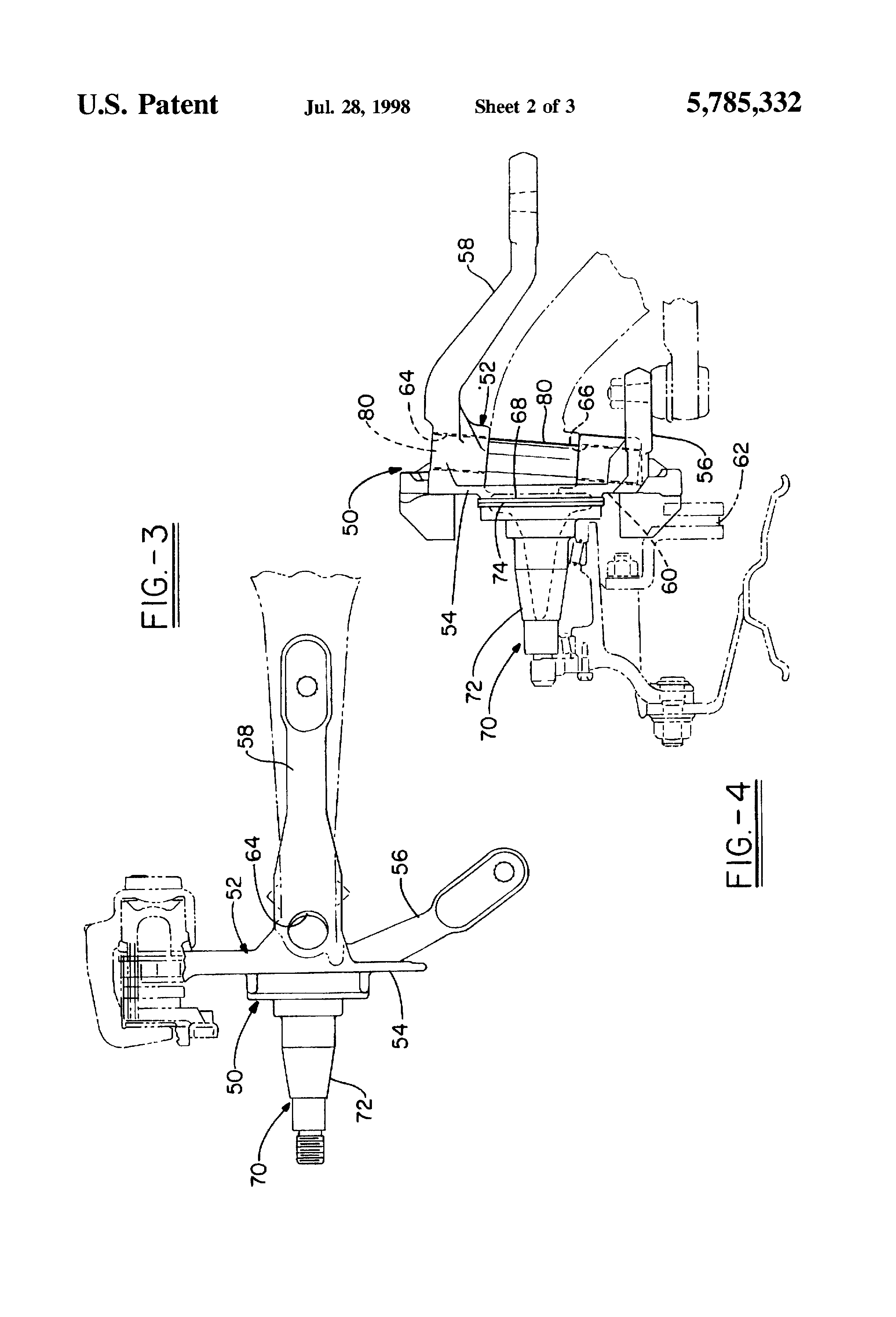 Steering Knuckle Patents Drawing Assembly Sketch Coloring Page