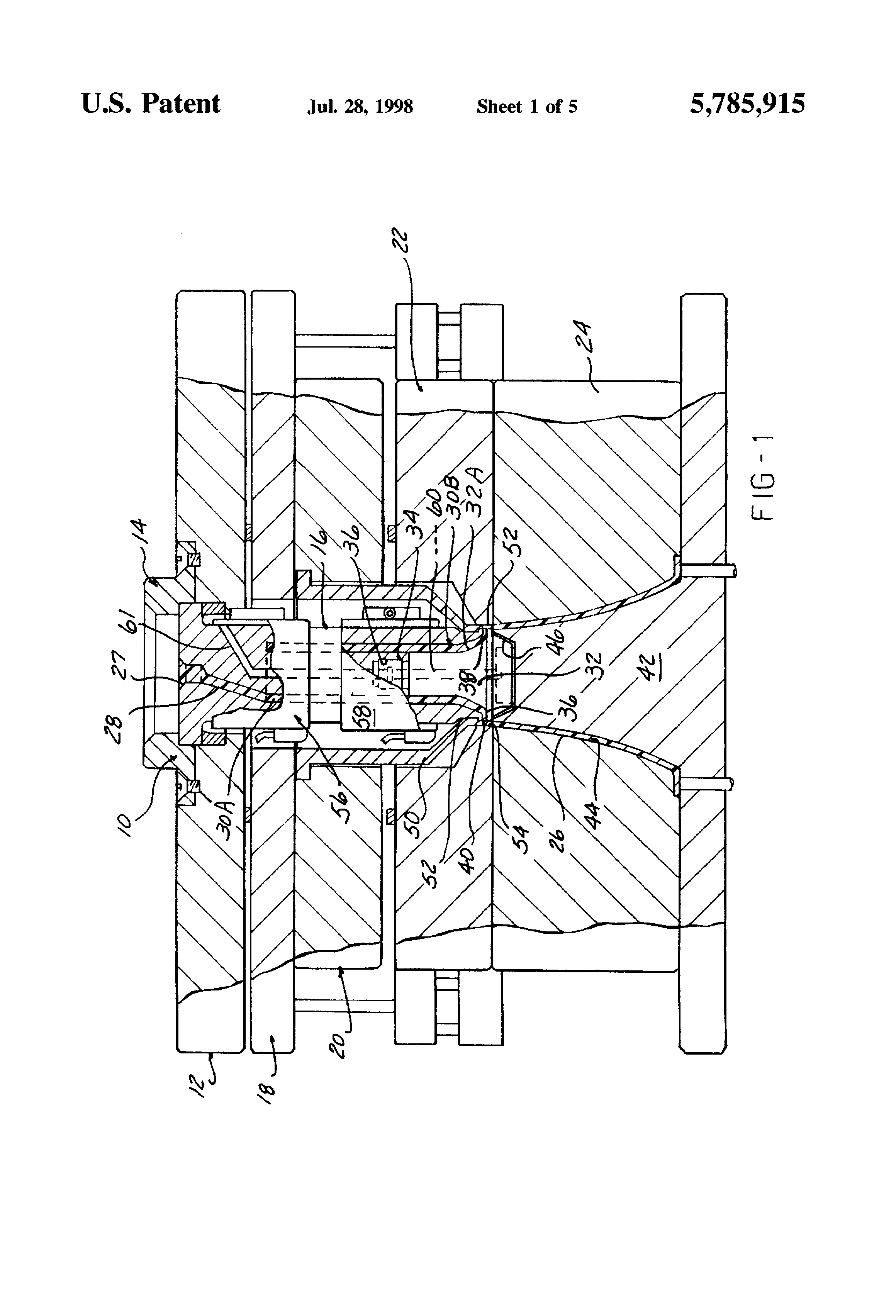 Patents Molding Injection Drawing Sketch Coloring Page