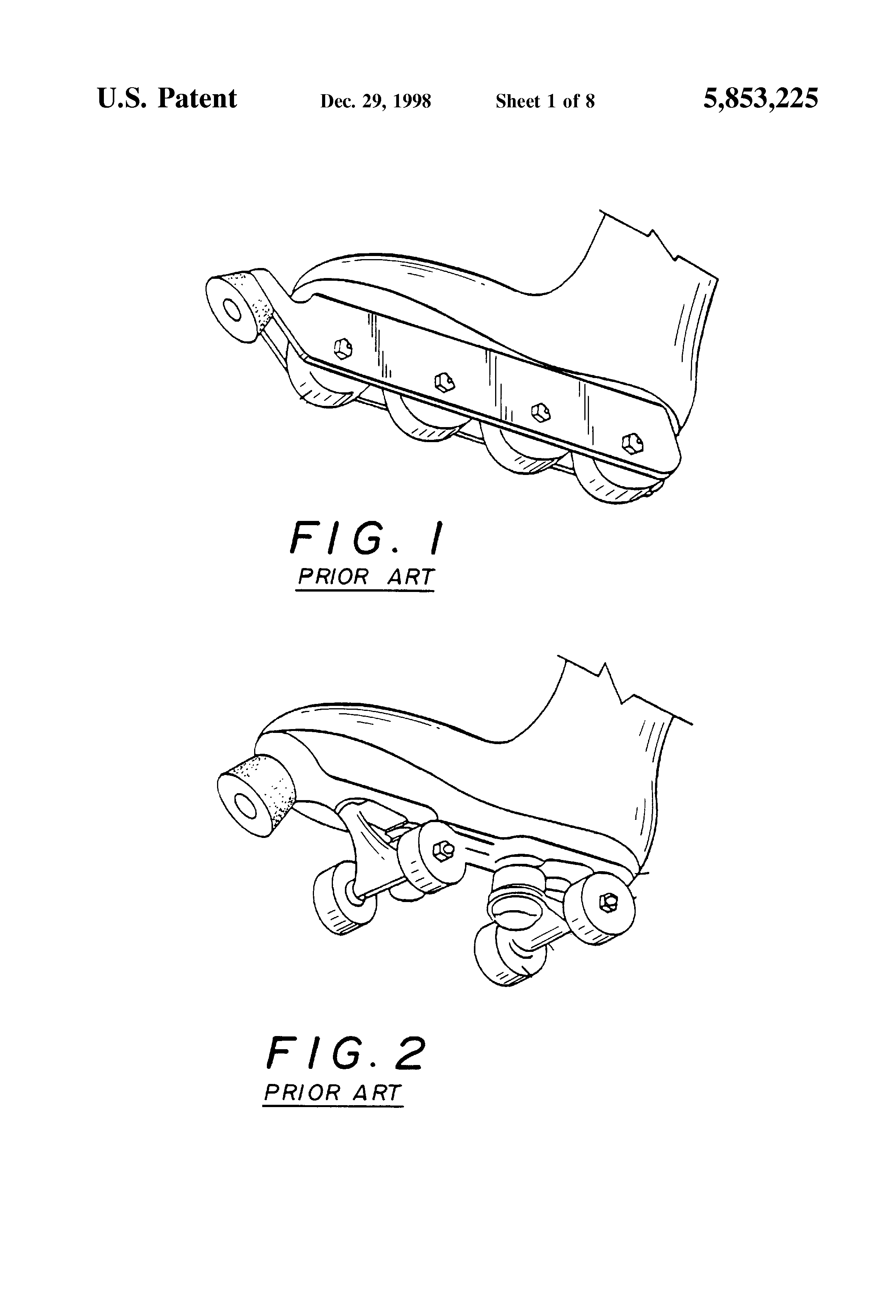 Roller Skate Parts Template