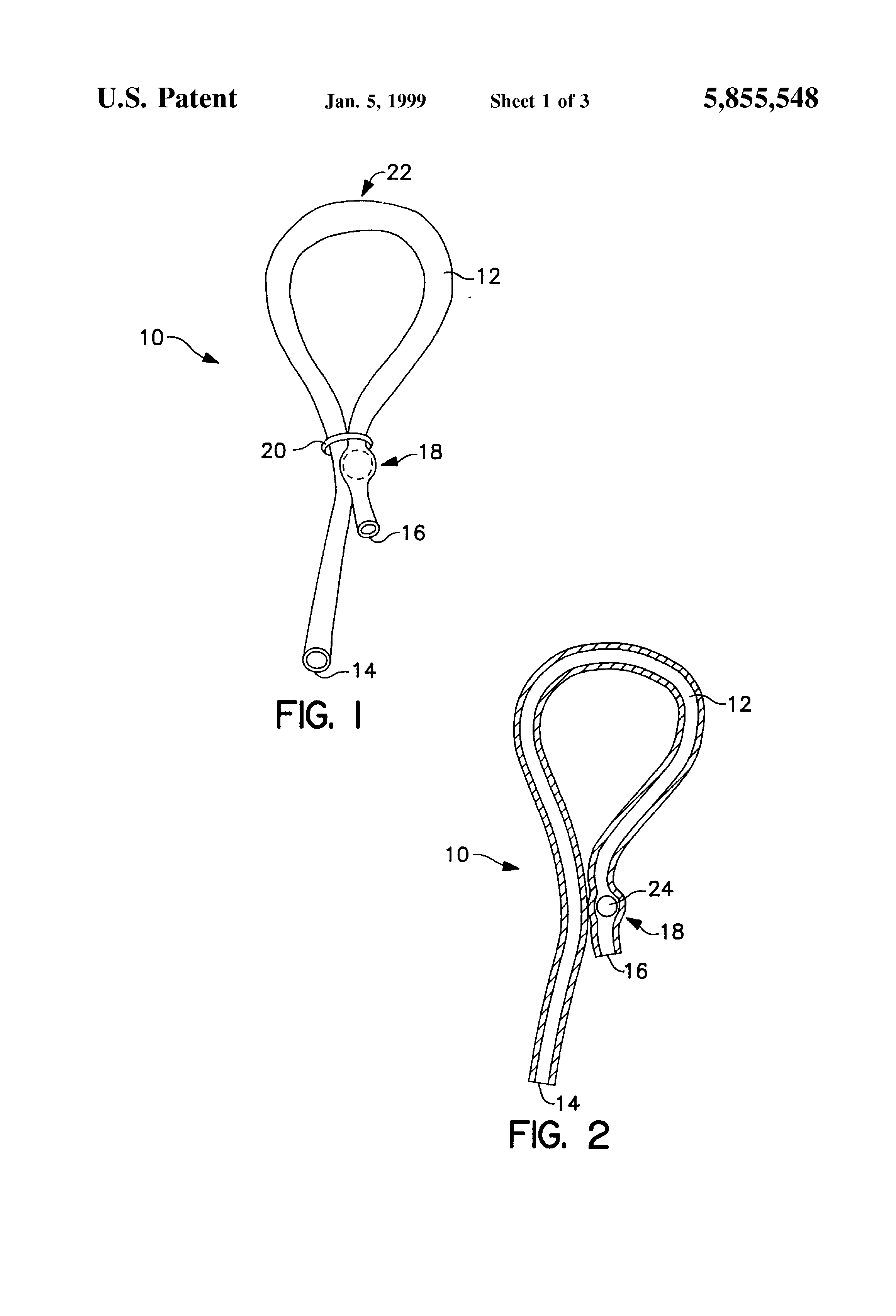 Patent US5855548 - Venous flow control element for maintaining penile ...