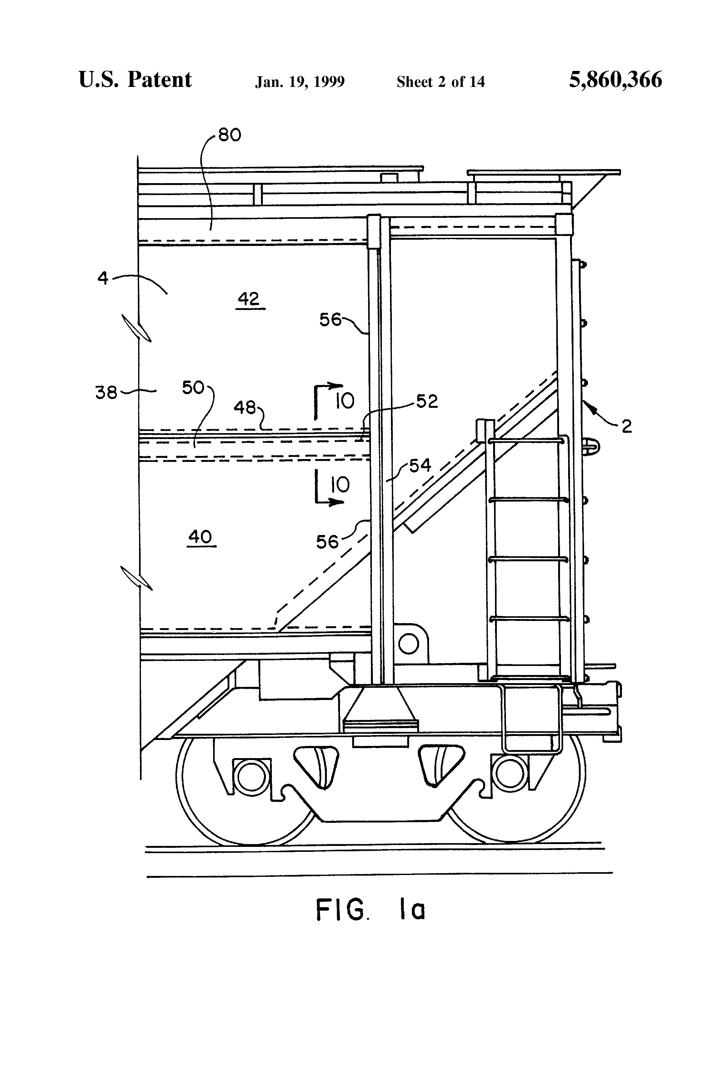 Patent US5860366 - Center sill construction for a hopper rail car ...