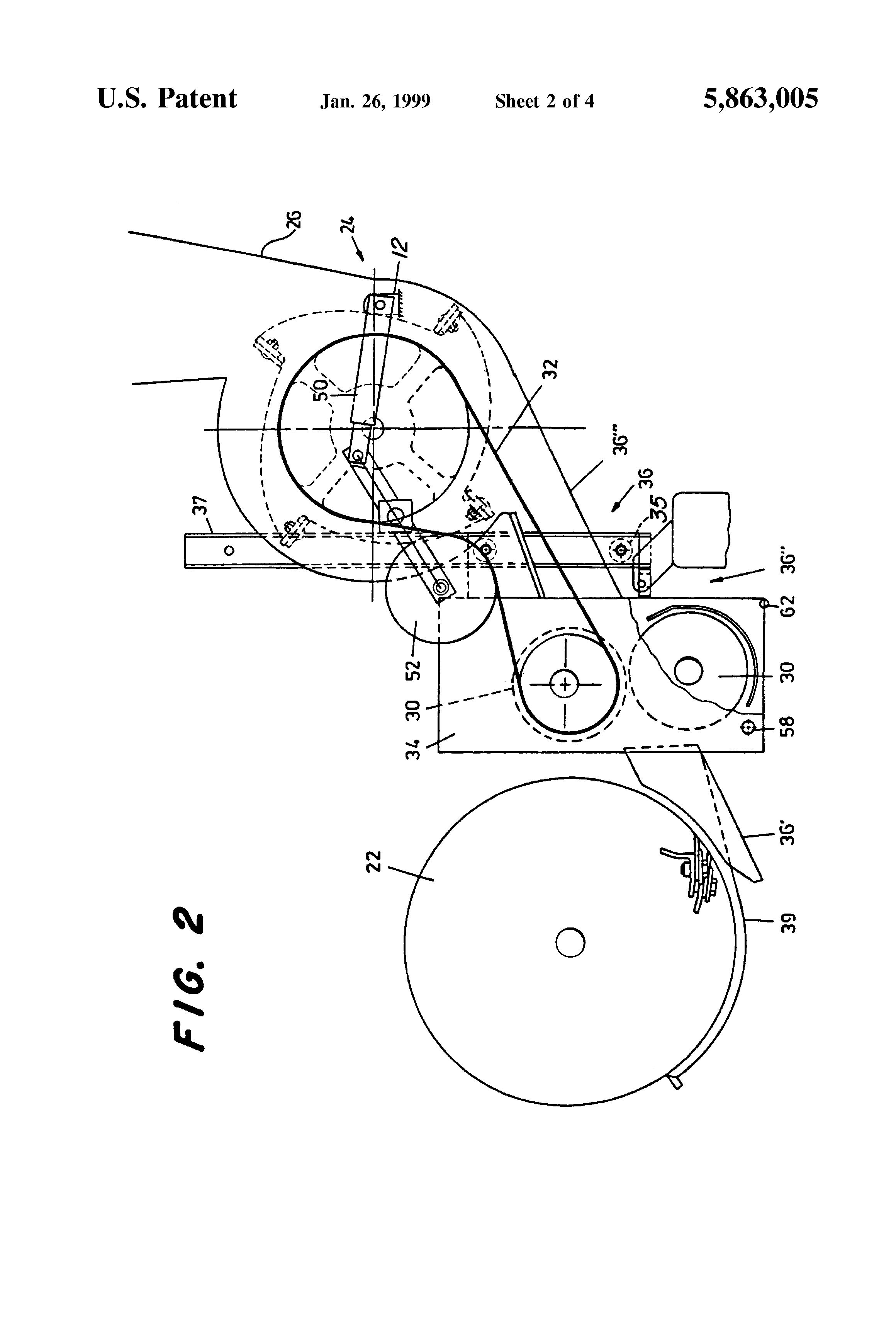 Patent US5863005 - Forage harvester including selectively operable crop ...