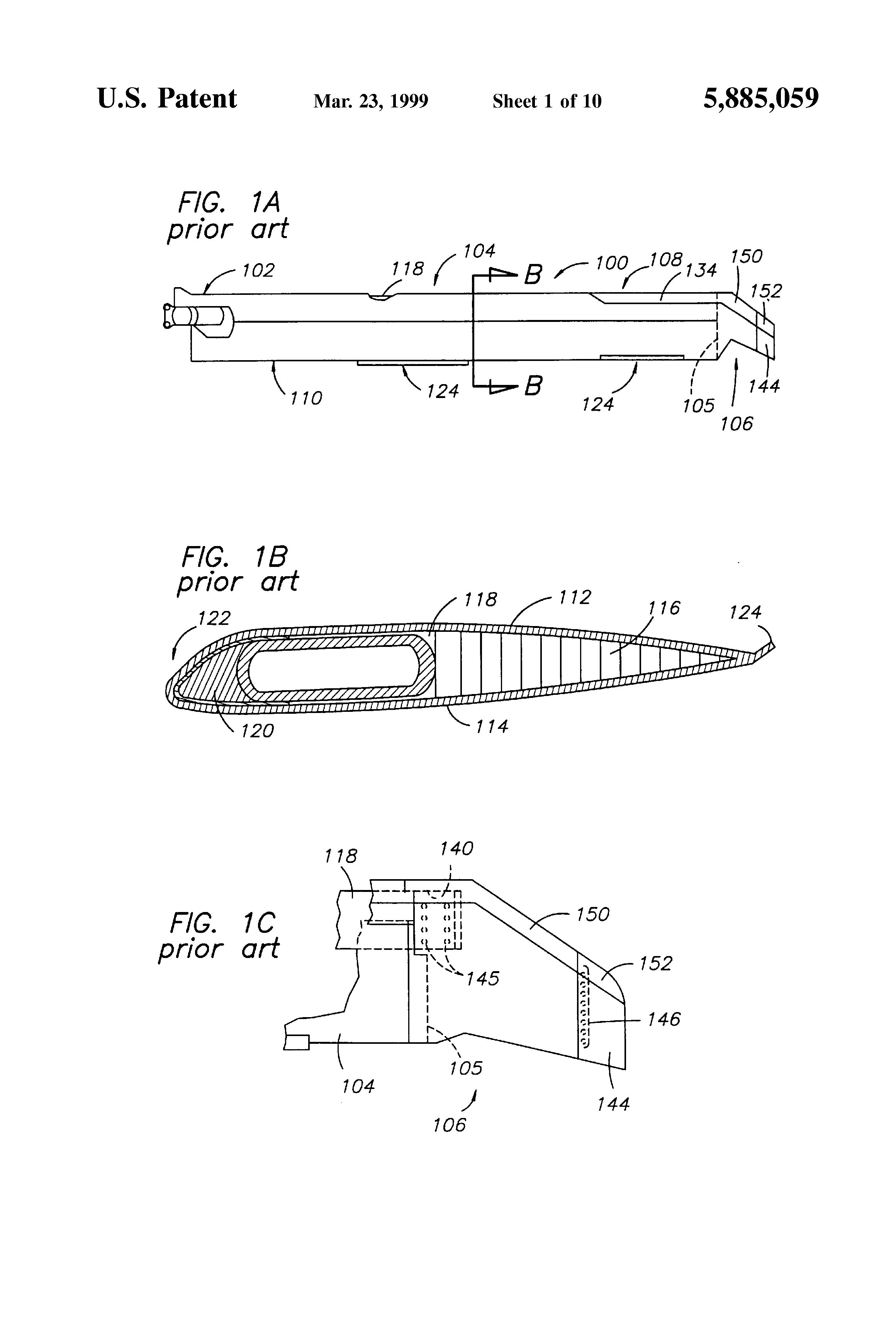 Patent US5885059 - Composite tip cap assembly for a helicopter main ...