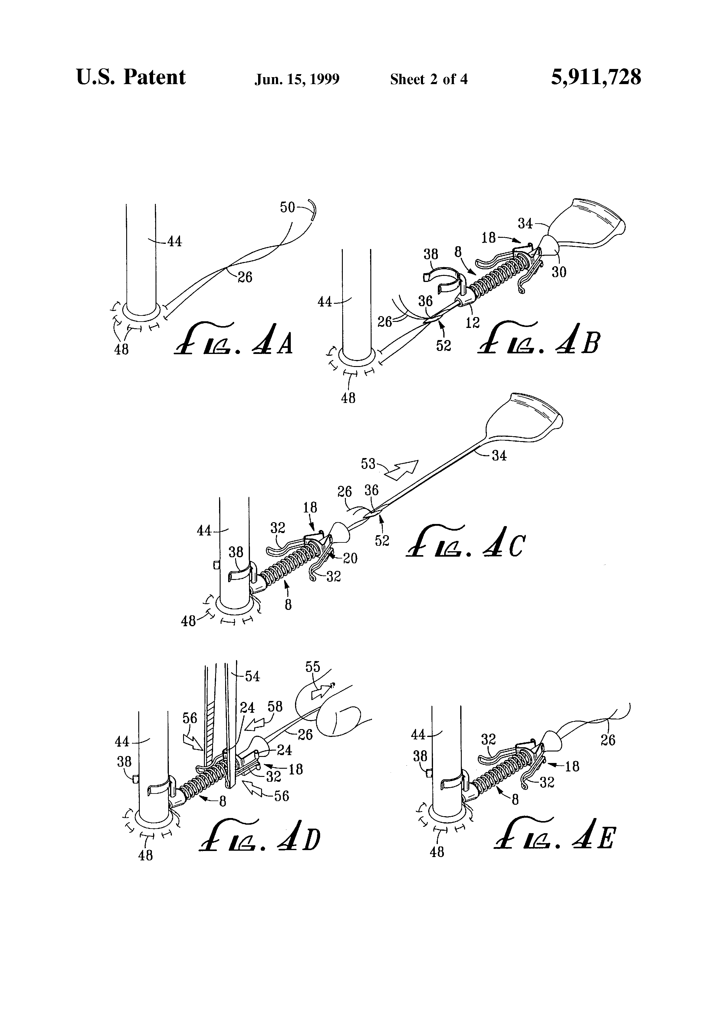 Patent US5911728 - Cannula purse string suture clamping device - Google ...