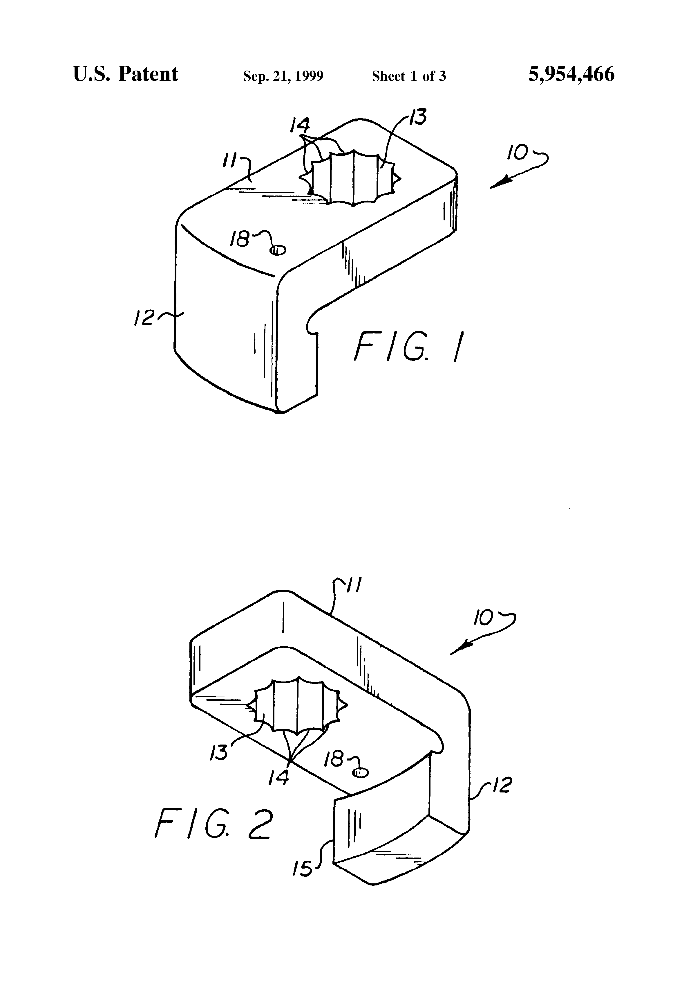 Patent US5954466 - Anti-rotation clip for tightening and loosening nuts ...