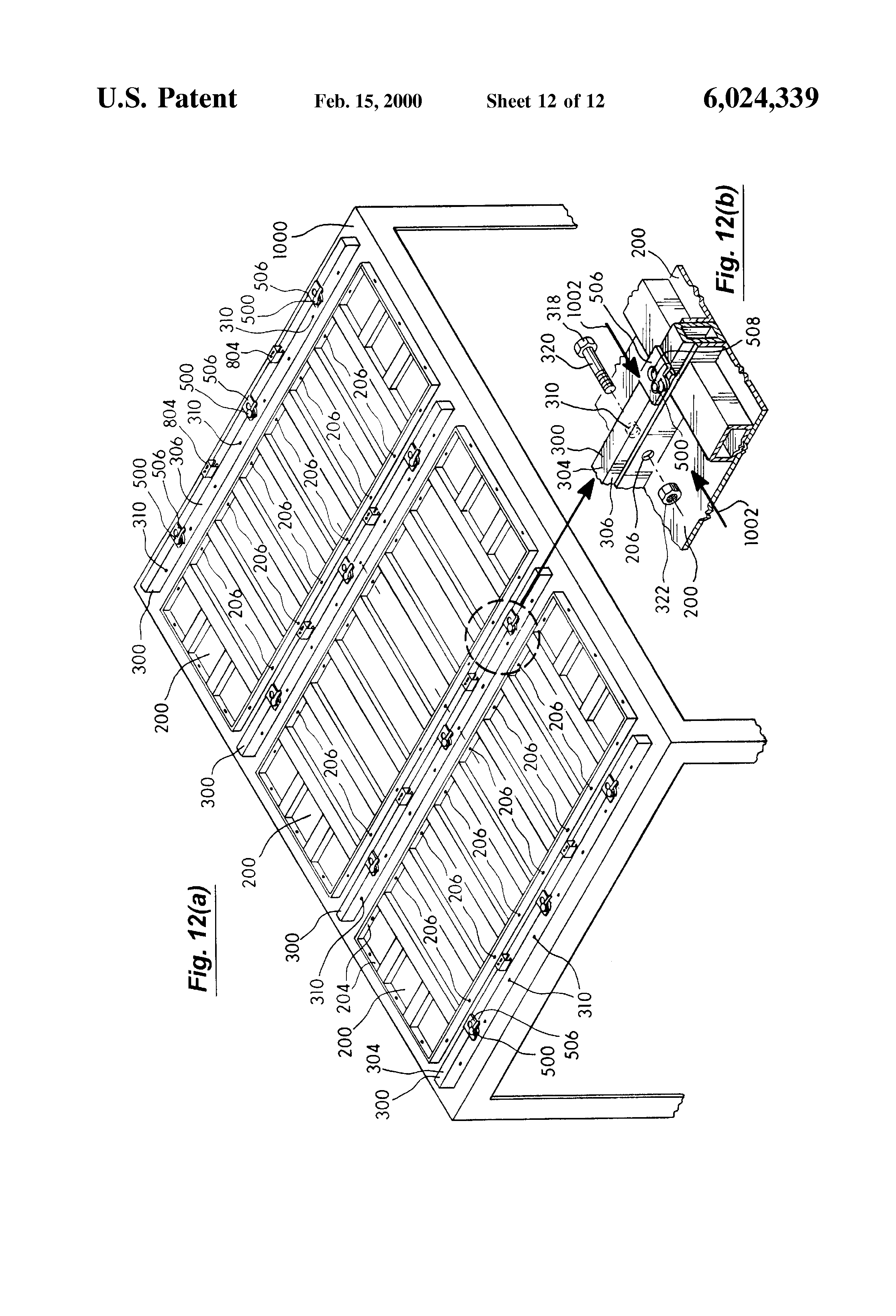 Patent US6024339 - Gang form for use with a concrete form system and ...