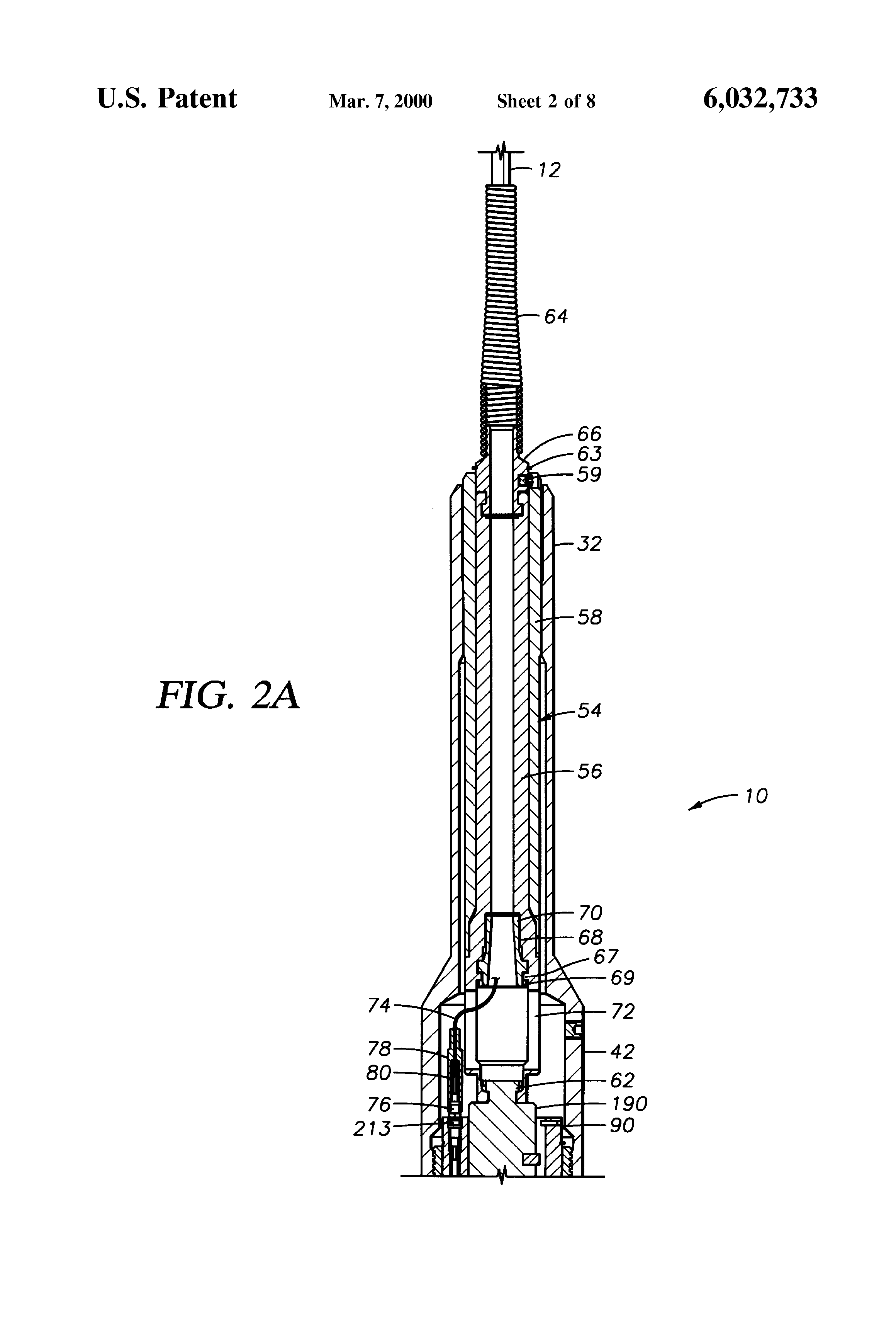 Patent US6032733 - Cable head - Google Patents