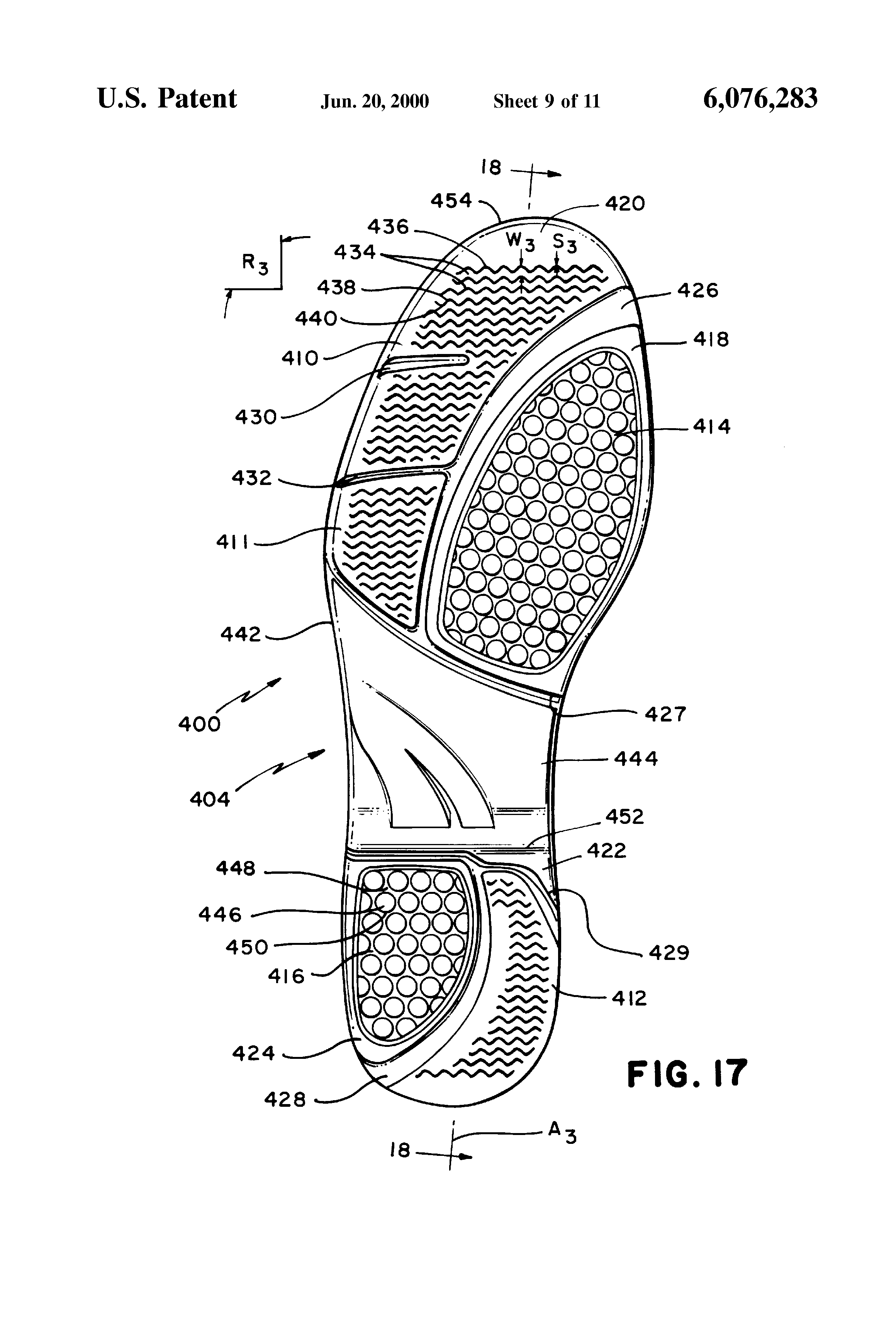 Patent US6076283 - Shoes and shoe outsoles for wet surfaces - Google ...