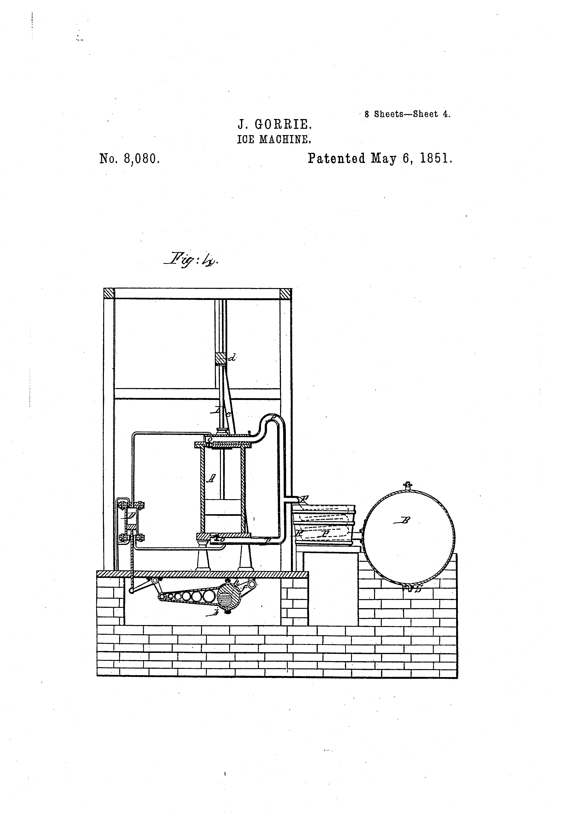 Patent US8080 - Improved process for the artificial production of ice ...