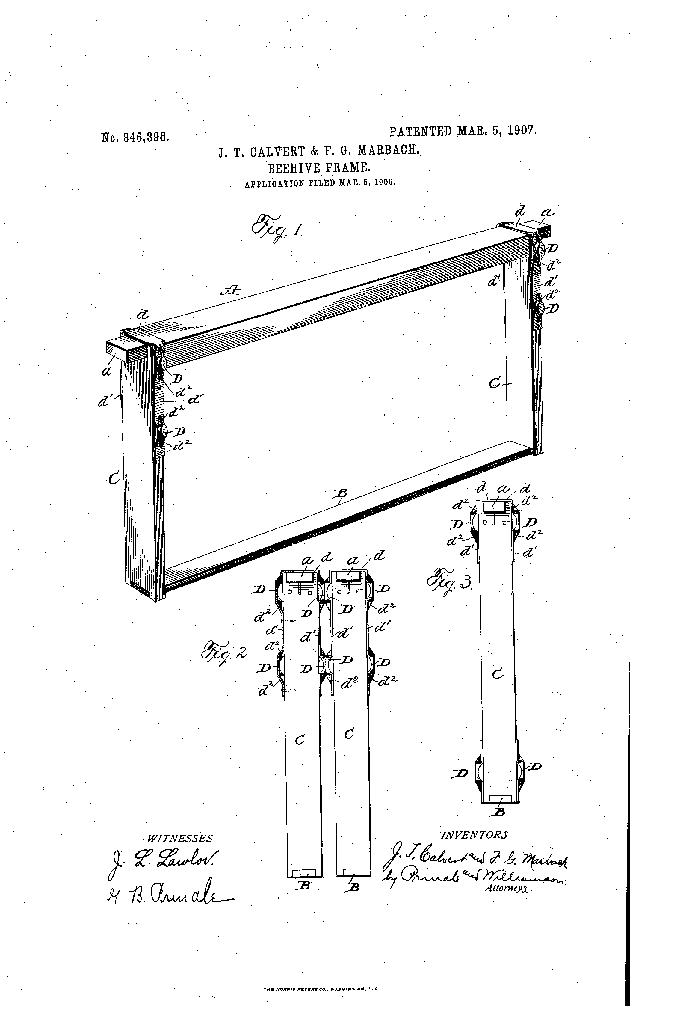 Patent Frame Beehive Patents Drawing Storage Sketch Coloring Page