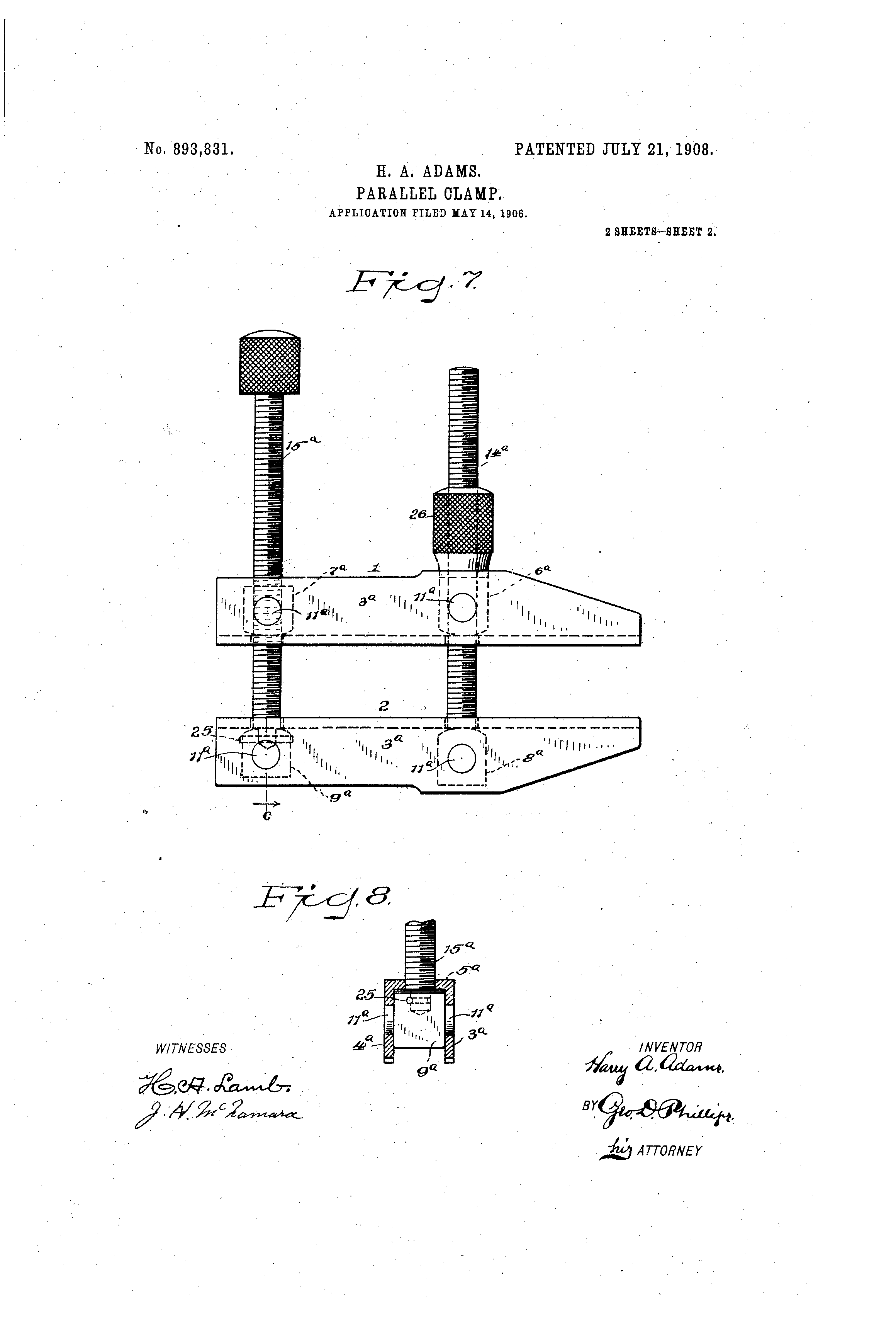Clamp Patents Drawing Acting Patent Quick Sketch Coloring Page